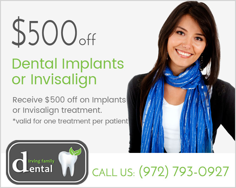 Patient Special Dental Offers - Irving Family Dental